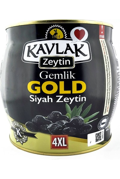 Kavlak Gold Gemlik Siyah Zeytin 2 kg Kavlak Gold Gemlik Siyah Zeytin 2 kg