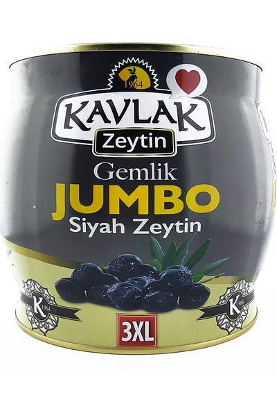 Kavlak Jumbo Gemlik Siyah Zeytin 2 kg Kavlak Jumbo Gemlik Siyah Zeytin 2 kg