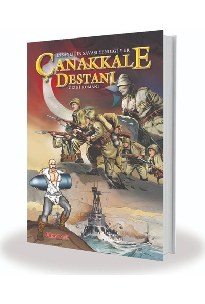 Çanakkale Destanı Cilt - Çizgi Roman (14 Eser Bir Arada) - Suat Turgut Çanakkale Destanı Cilt - Çizgi Roman (14 Eser Bir Arada) - Suat Turgut