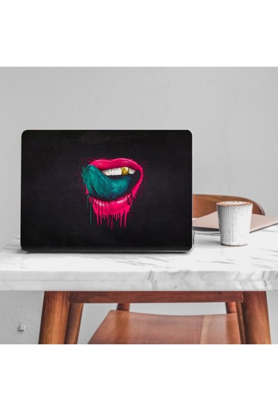 Walldeco Pembe Dudak Notebook - Laptop Sticker Kaplama Walldeco Pembe Dudak Notebook - Laptop Sticker Kaplama