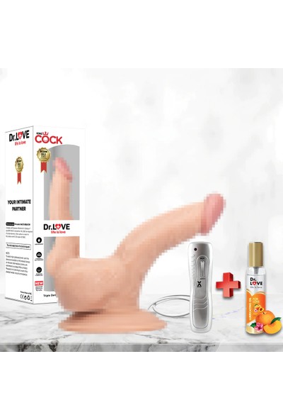 Spicyx 15 cm Titreşimli Ten Rengi Anal + Dildo + Vibratör +Jel Spicyx 15 cm Titreşimli Ten Rengi Anal + Dildo + Vibratör +Jel