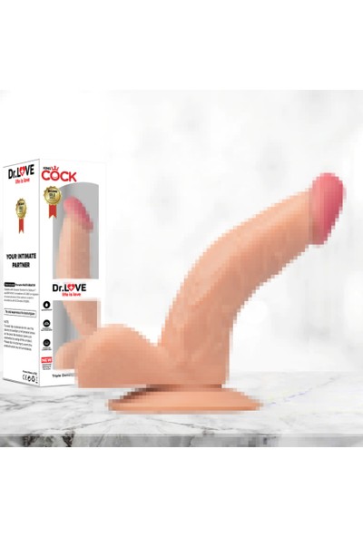 Spicyx 18 cm Ten Rengi Anal + Penis Dildo Vibratör Spicyx 18 cm Ten Rengi Anal + Penis Dildo Vibratör