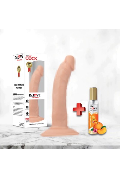 Spicyx 19 cm Ten Rengi Anal + Dildo + Vibratör+Jel Spicyx 19 cm Ten Rengi Anal + Dildo + Vibratör+Jel
