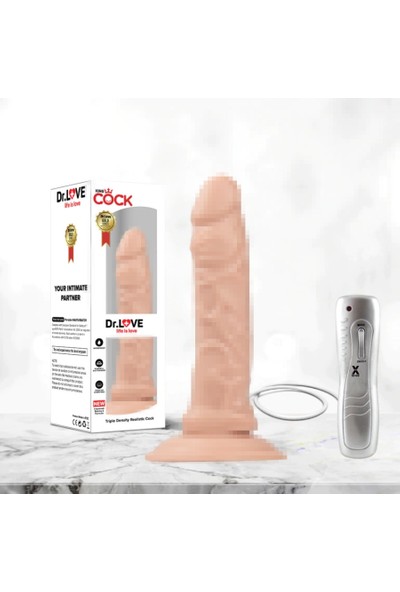 19CM Titreşimli Kingcock Ten Rengi Anal,vajinal Dildo,vibratör 19CM Titreşimli Kingcock Ten Rengi Anal,vajinal Dildo,vibratör