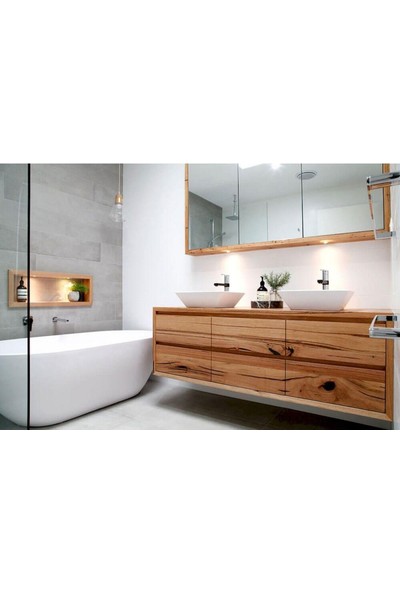 Ahşap Gemisi Banyo DOLAP-KM-109