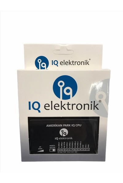IQ Elektronik Cpu Ayarli Amerikan Park + Follow Me + Adaptif Sis Dönüş Modülü IQ Elektronik Cpu Ayarli Amerikan Park + Follow Me + Adaptif Sis Dönüş Modülü