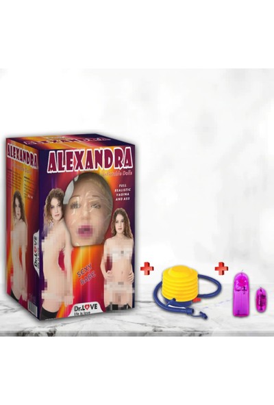 Alexandra 3 Işlevli Realistik Yüz ve Saçlı Şişme Bebek Manken Alexandra 3 Işlevli Realistik Yüz ve Saçlı Şişme Bebek Manken