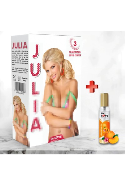 Julia 3 Işlevli Öne Eğilmiş Pozisyon Şişme Bebek Manken +Kayg Julia 3 Işlevli Öne Eğilmiş Pozisyon Şişme Bebek Manken +Kayg