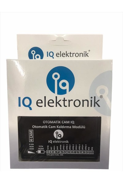 IQ Elektronik Iq Otomatik Cam Kaldırma 4 Cam Termikli IQ Elektronik Iq Otomatik Cam Kaldırma 4 Cam Termikli