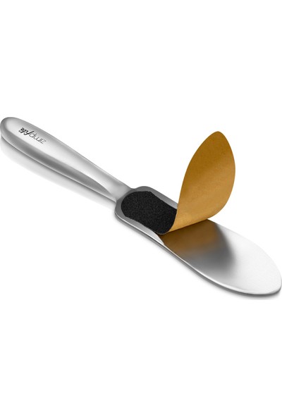 Zimpfile Metal Paslanmaz Çelik Spatula Oval Zimpfile Metal Paslanmaz Çelik Spatula Oval