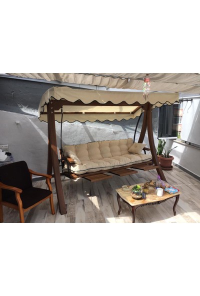 Antik S2500 Ahşap Bahçe Salıncak Antik S2500 Ahşap Bahçe Salıncak