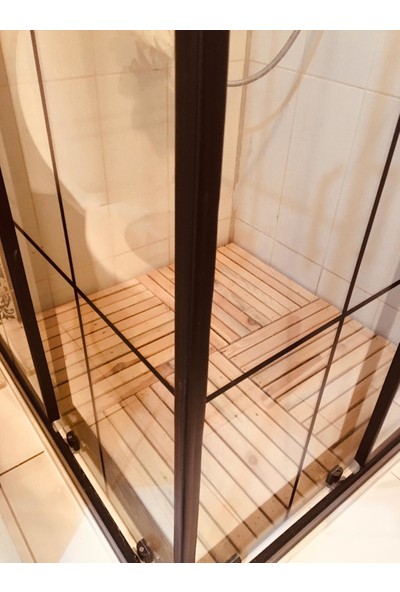 KZY Ahşap Duş Izgarası 90X90