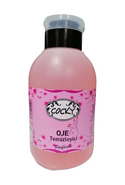 Cocky Aseton Oje Temizleyici Ponpalı 450 ml Çilekli