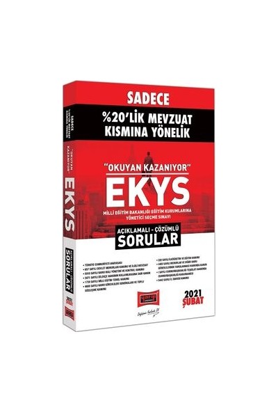 yargı Yayınları 2021 Şubat Ekys Açıklamalı Çözümlü Sorular