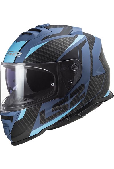 Ls2 Storm Racer Mat Mavi Kask Ls2 Storm Racer Mat Mavi Kask