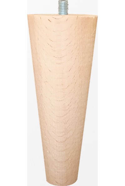 Turan Ahşap Ahşap Konik Ayak - Çap: 5.5 cm + Bağlantı Aparatları Turan Ahşap Ahşap Konik Ayak - Çap: 5.5 cm + Bağlantı Aparatları