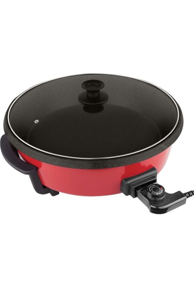 Oms Elektrikli Pizzamatik Kırmızı 3218