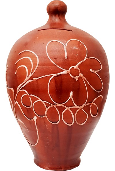 Otogar Çini El Yapımı Çömlek Testi Jumbo Boy Kumbara 27 x 15 cm Otogar Çini El Yapımı Çömlek Testi Jumbo Boy Kumbara 27 x 15 cm