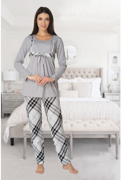Effortt Lohusa Pijama Takımı Effortt Lohusa Pijama Takımı