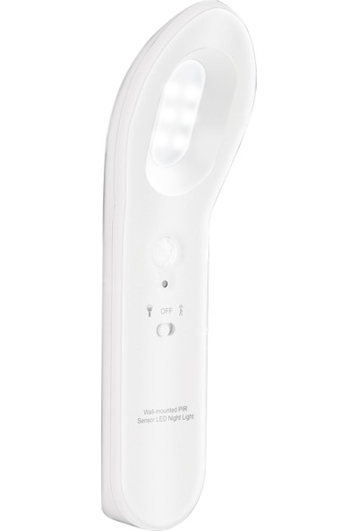 MBW Şarj Edilebilir Motion Sensörü Gece Lambası LED Sensör Beyaz (Yurt Dışından)