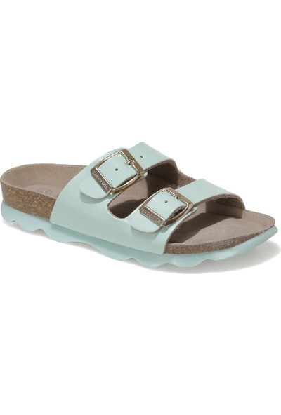 Süper Fit Superfit Fussbettp Yeşil Kız Çocuk Terlik