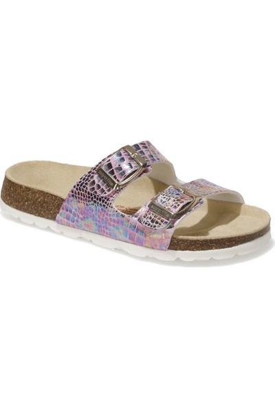 Süper Fit Superfit Fussbettp Kırmızı Kız Çocuk Terlik