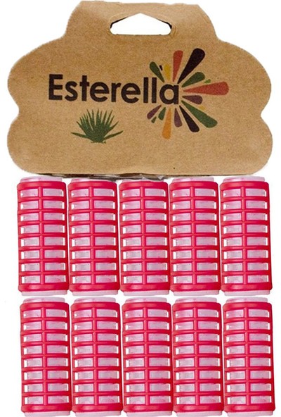 Esterella Isıtmalı Bigudi - Pembe Esterella Isıtmalı Bigudi - Pembe