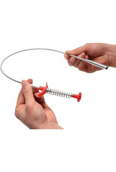 Turkish A2Z Esnek Lavabo Açıcı Tel - Tıkanıklık Açıcı Tel - 61CM
