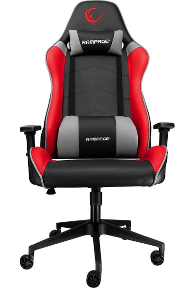 Rampage KL-R77 3D Kol Tam Dökme Süngerli Oyuncu Koltuğu Siyah - Kırmızı Rampage KL-R77 3D Kol Tam Dökme Süngerli Oyuncu Koltuğu Siyah - Kırmızı