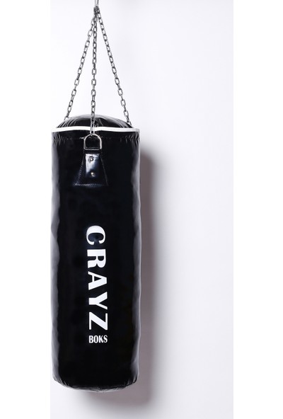 Tekiner 70X25 cm Içi Dolu Boks Kum Torbası + Tavan Askı Aparatı Tekiner 70X25 cm Içi Dolu Boks Kum Torbası + Tavan Askı Aparatı