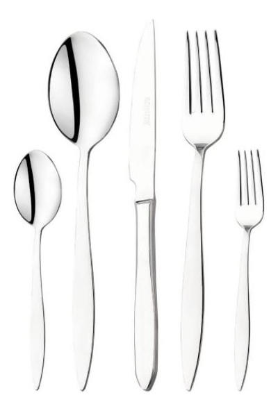 Schafer Leon 61 Parça 12 Kişilik Çatal Kaşık Takımı XXX04