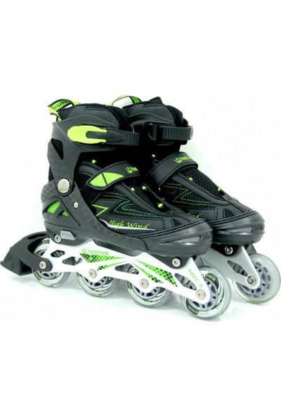 Hattrick PT-450 Yeşil Paten Seti M 34-37