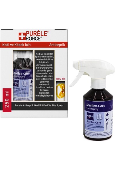 Purele Antiseptikli Kedi ve Köpek Deri ve Tüy Spreyi(Pire Yumurtası Yok Edici) 250 ml Purele Antiseptikli Kedi ve Köpek Deri ve Tüy Spreyi(Pire Yumurtası Yok Edici) 250 ml