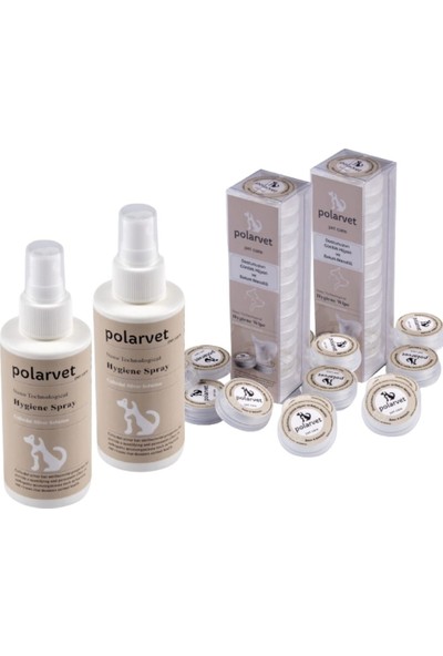 Polarvet Evcil Hayvan Maxi Bakım Seti 2 Hijyen Sprey + 2 Kutu Mendil Polarvet Evcil Hayvan Maxi Bakım Seti 2 Hijyen Sprey + 2 Kutu Mendil