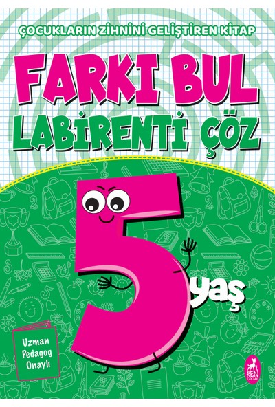 Farkı Bul Labirenti Çöz 5 Yaş - Ercan Portakal Farkı Bul Labirenti Çöz 5 Yaş - Ercan Portakal
