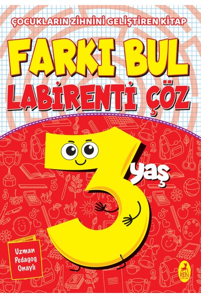 Farkı Bul Labirenti Çöz 3 Yaş - Ercan Portakal Farkı Bul Labirenti Çöz 3 Yaş - Ercan Portakal