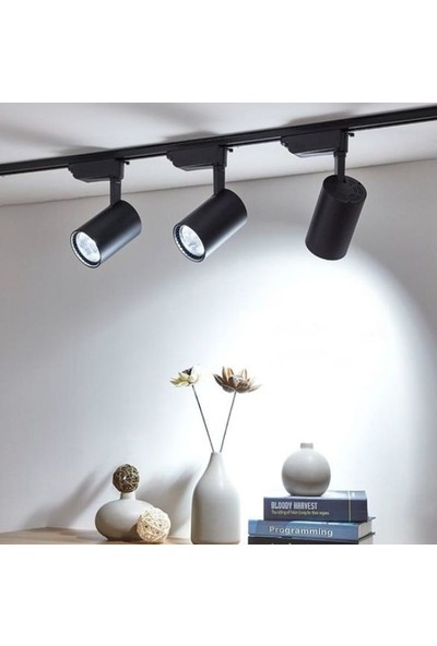 Hero 30W LED Ray Spot 3lü Set -Siyah Kasa -Beyaz Işık 6500K - Beyaz Hero 30W LED Ray Spot 3lü Set -Siyah Kasa -Beyaz Işık 6500K - Beyaz