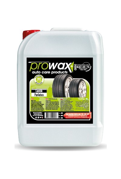 PROWAX Lastik Parlatıcı 5 Lt