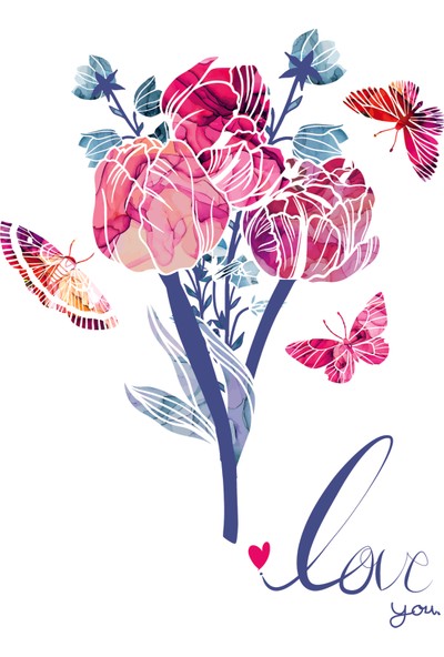 Özgür Sevgiliye Tebrik Kartı