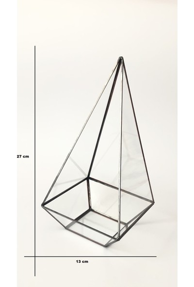 Vitrayverteks Dekoratif Geometrik Teraryum Cam Fanus Vitrayverteks Dekoratif Geometrik Teraryum Cam Fanus