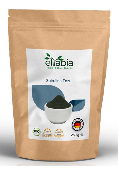 Organik Spirulina Tozu 250 gr Alman Premium Kalite Ürünü Organik Spirulina Tozu 250 gr Alman Premium Kalite Ürünü