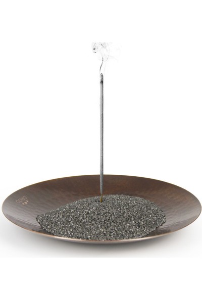 Coho Antique Prana Dövme Bakır Tütsü Kasesi