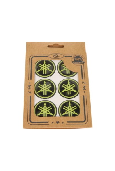 Fatih Moto Yamaha Koruma Takozu Damla Etiket Sticker Ø39 mm Siyah-Sarı Renk Fatih Moto Yamaha Koruma Takozu Damla Etiket Sticker Ø39 mm Siyah-Sarı Renk