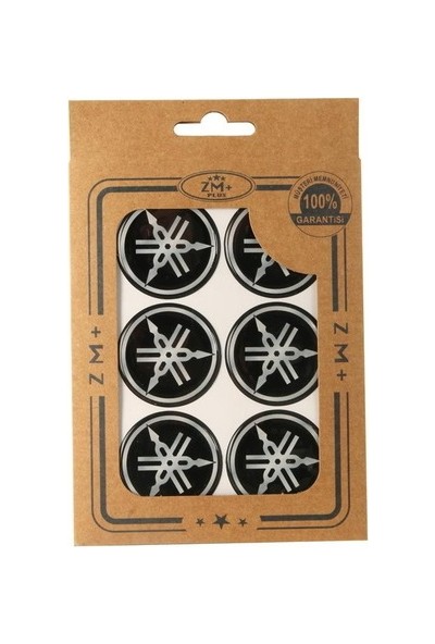 Fatih Moto Yamaha Koruma Takozu Damla Etiket Sticker Ø39 mm Siyah-Metalize Renk Fatih Moto Yamaha Koruma Takozu Damla Etiket Sticker Ø39 mm Siyah-Metalize Renk