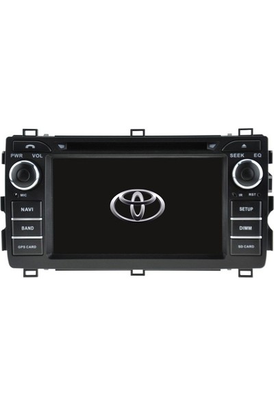 OEM Toyota Corolla 2014 Android 7.1 Multimedya Sistemi OEM Toyota Corolla 2014 Android 7.1 Multimedya Sistemi