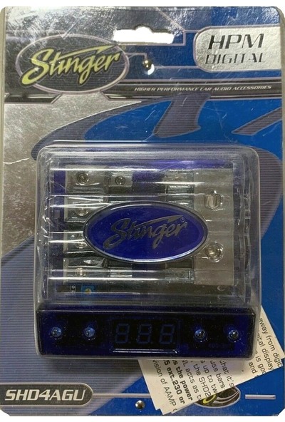 Stinger SHD4AGU 2 Giriş-4 Çıkış Sigortalı LED Göstergeli Dağıtıcı