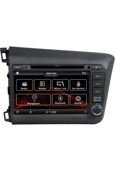Necvox DVA-S9950 Honda Civic 2012 Navigasyon ve Multimedya Sistemi Necvox DVA-S9950 Honda Civic 2012 Navigasyon ve Multimedya Sistemi
