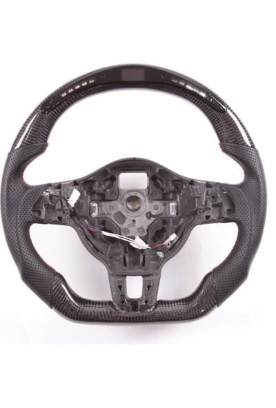 OEM Volkswagen Golf 6 Gti Mk6 Ekranlı Ledli Carbon Kırmızı Dikişli Direksiyon Simidi OEM Volkswagen Golf 6 Gti Mk6 Ekranlı Ledli Carbon Kırmızı Dikişli Direksiyon Simidi