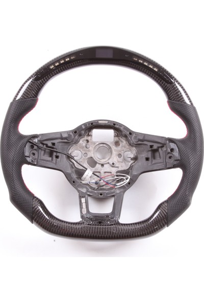 OEM Volkswagen Golf 7 Gti Mk2 Ekranlı Ledli Carbon Kırmızı Dikişli Direksiyon Simidi OEM Volkswagen Golf 7 Gti Mk2 Ekranlı Ledli Carbon Kırmızı Dikişli Direksiyon Simidi
