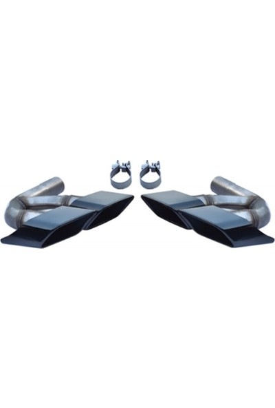 OEM Audi Sq7 2.0t Benzinli Siyah 50MM Egzoz Ucu